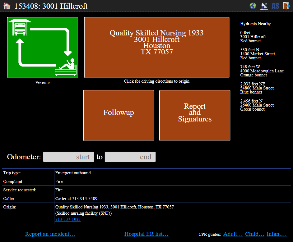 Fire Hydrants Tracking